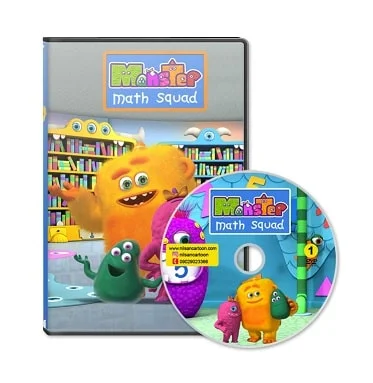 کارتون گروه هیولاهای ریاضی Monster Math Squad - زبان انگلیسی